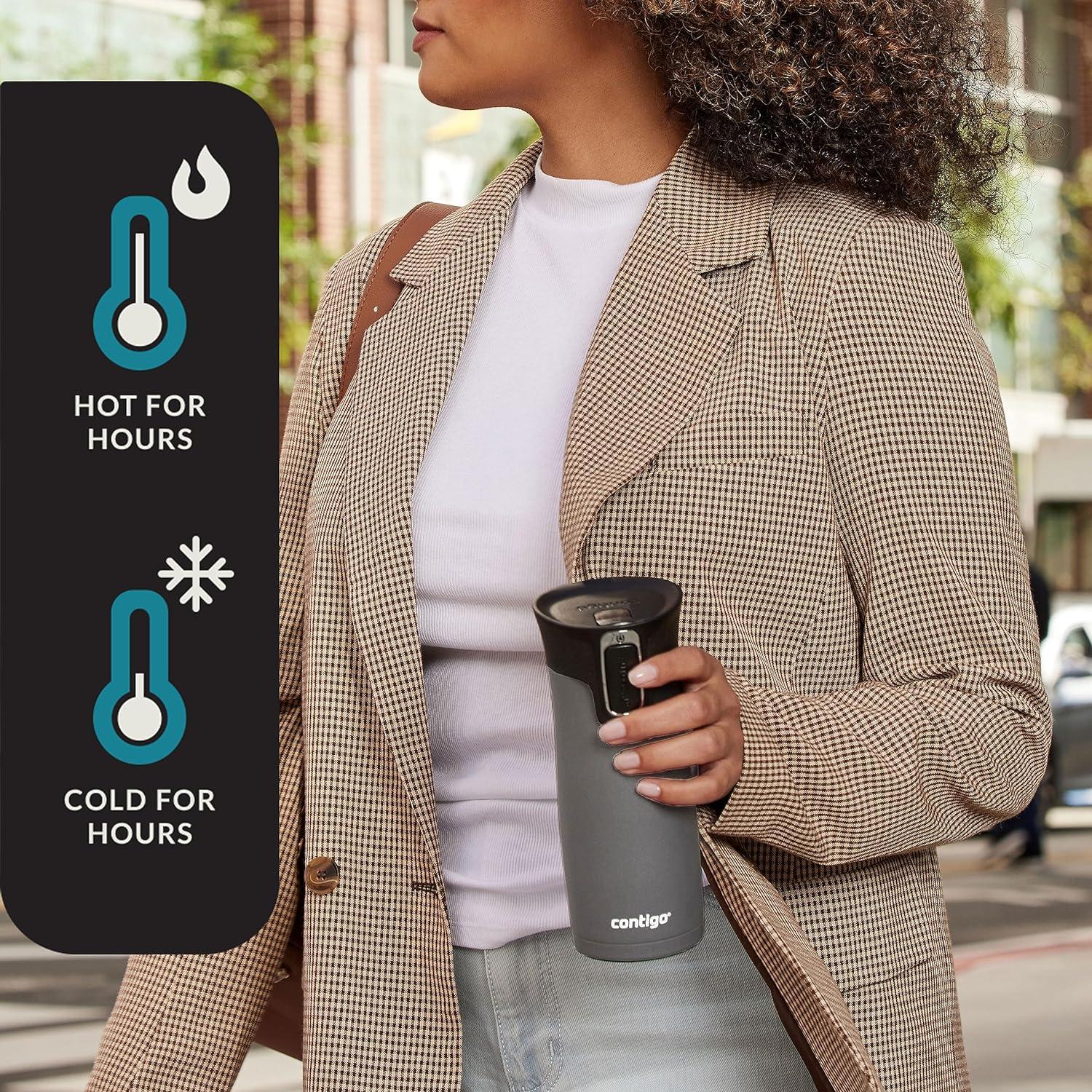 Contigo AUTOSEAL West Loop Vacuum-Insulated Stainless Steel Travel Mug ...